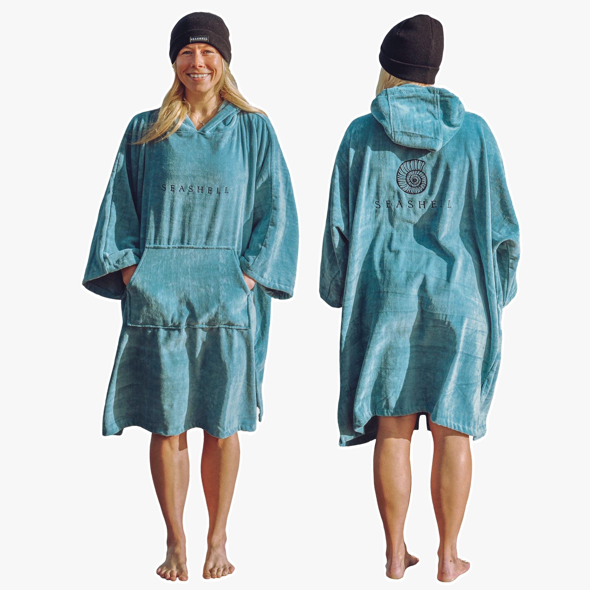 Seashell Towelling Robe - Seashell Clothing – SEASHELL®